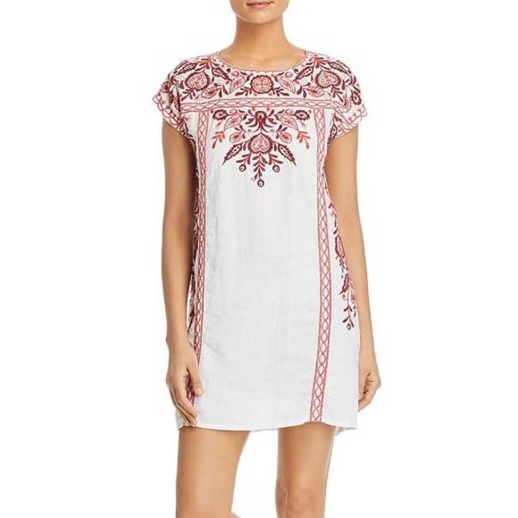 Johnny Was | Dresses | Johnny Was Oranda Mexican Shift 0 Linen ...